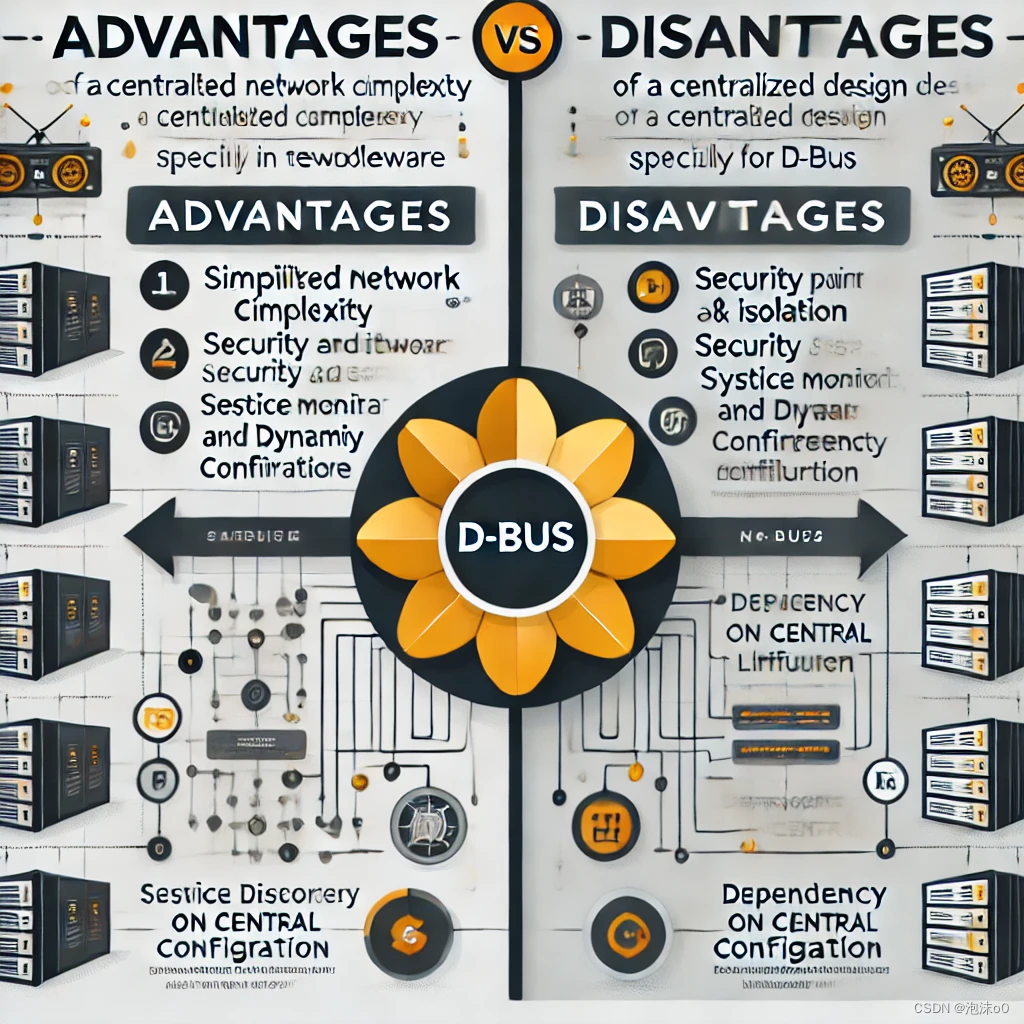 中间件(DBUS)中心化设计的优缺点_dbus 优缺点-CSDN博客
