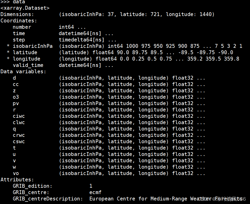 气象数据grib/grib2的处理方法汇总_meteoinfo解析grb2气象文件详细教程-CSDN博客