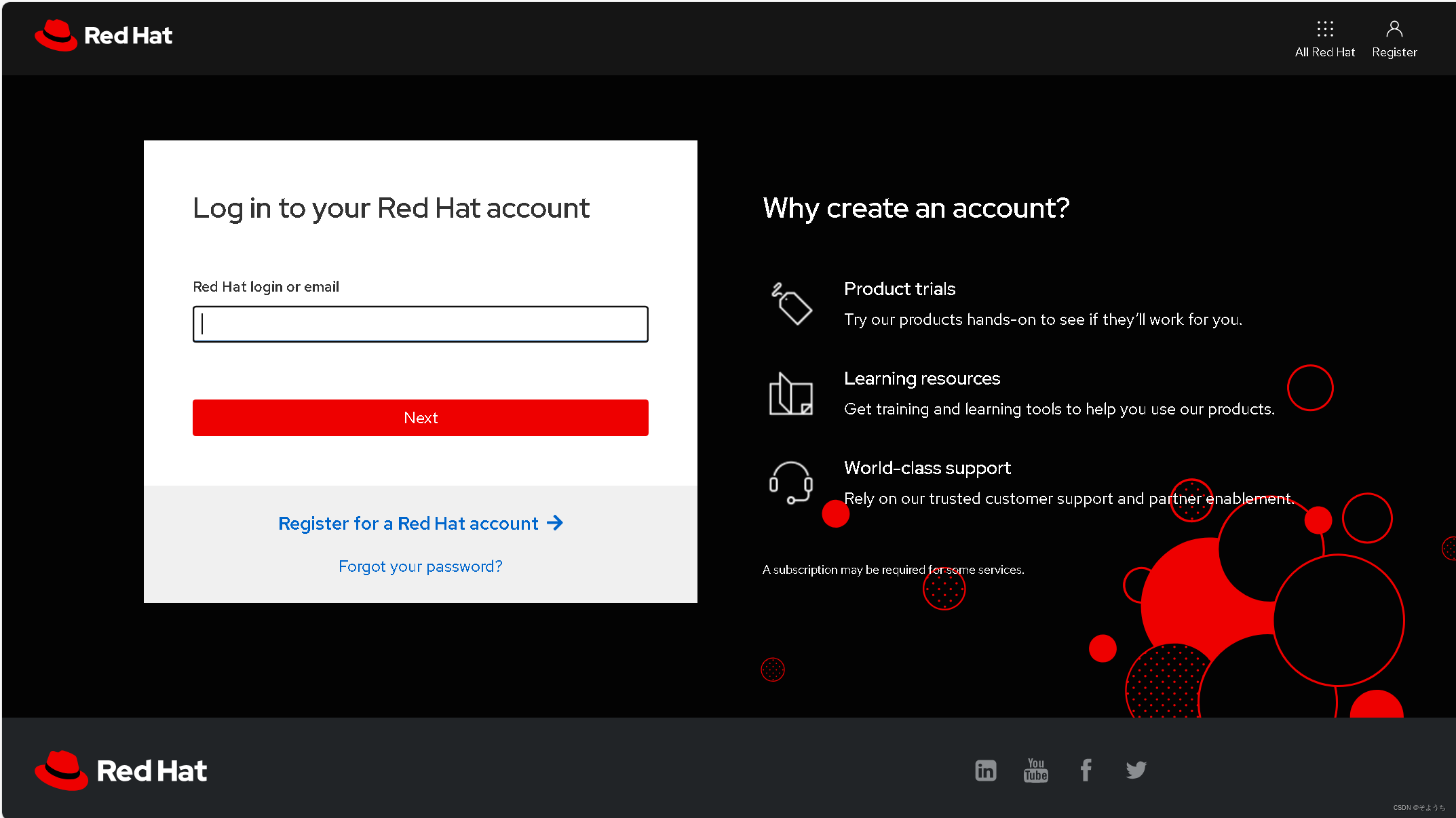 如何注册红帽认证和安装Red Hat Enterprise Linux 9_红帽9注册-CSDN博客