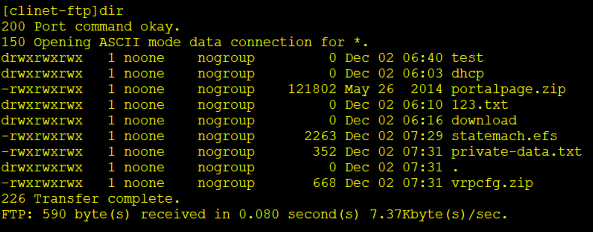 超详细基于ensp的FTP实验_ensp ftp-CSDN博客
