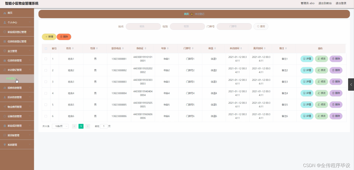 【附源码】java计算机毕业设计智能小区物业管理系统（springbootmysql开题论文）试模拟组建一个小区智能化物业管理系统 Csdn博客