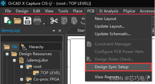 Orcad X Capture Cis设计小诀窍系列 如何使用design Sync功能同步原理图和pcb之间的设计变更 Csdn博客