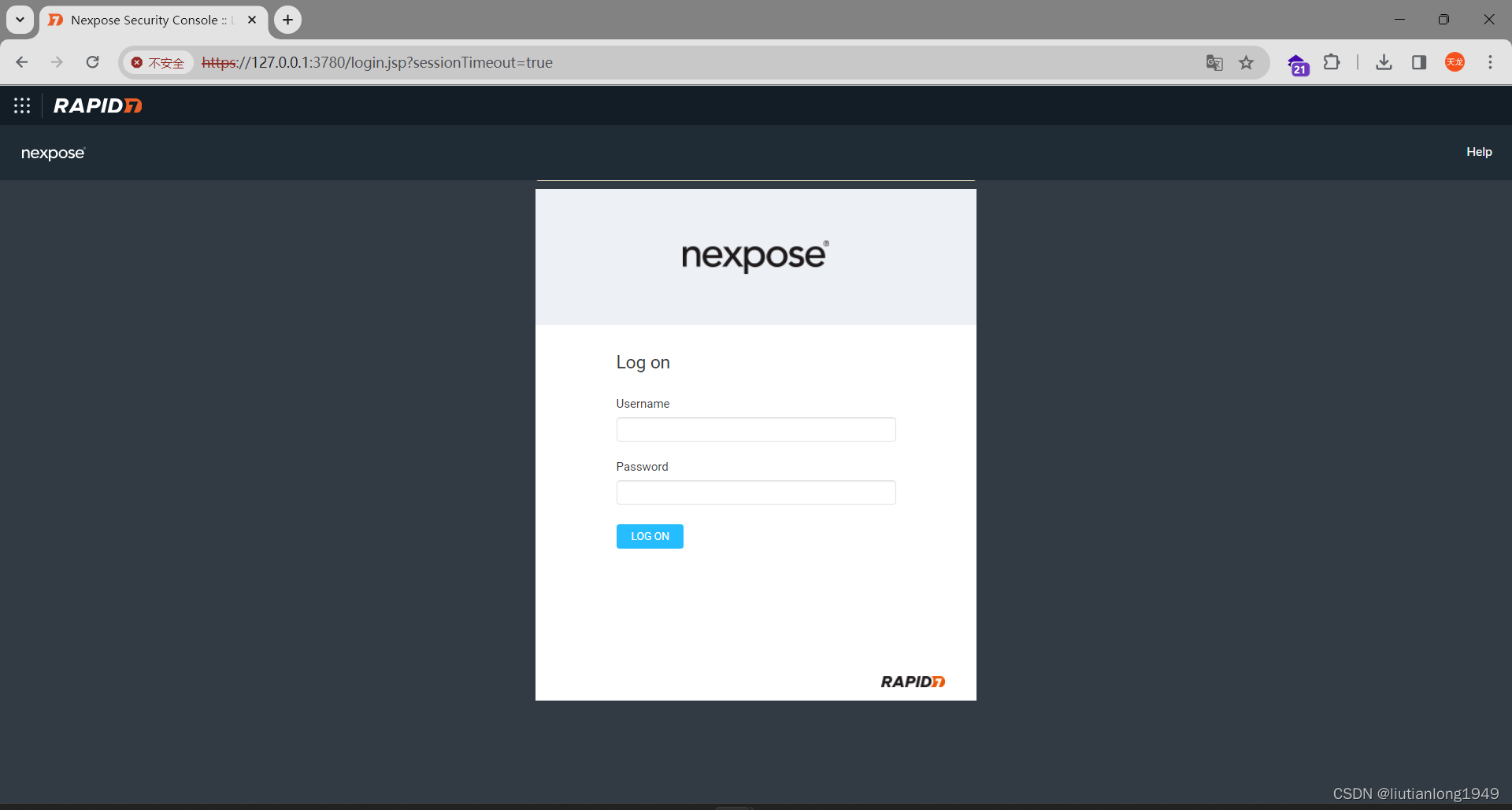 Nexpose的安装和基本使用-CSDN博客