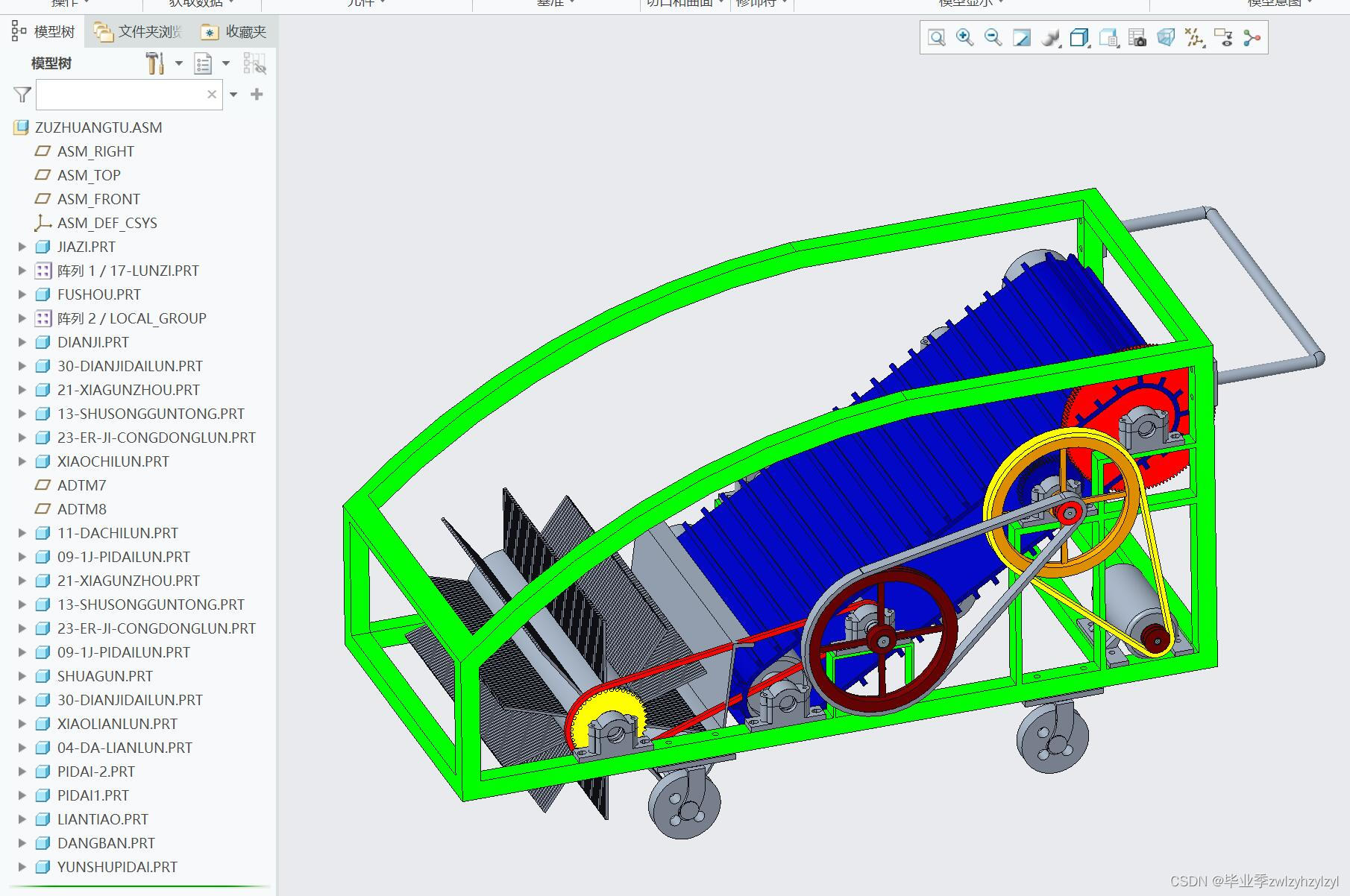 道路垃圾清扫机设计【论文+CAD图纸+proe三维+SW三维+开题报告+任务书】扫地机 垃圾清理机 扫地车 扫地机器人 清洁机器人_垃圾清扫机的设计-CSDN博客