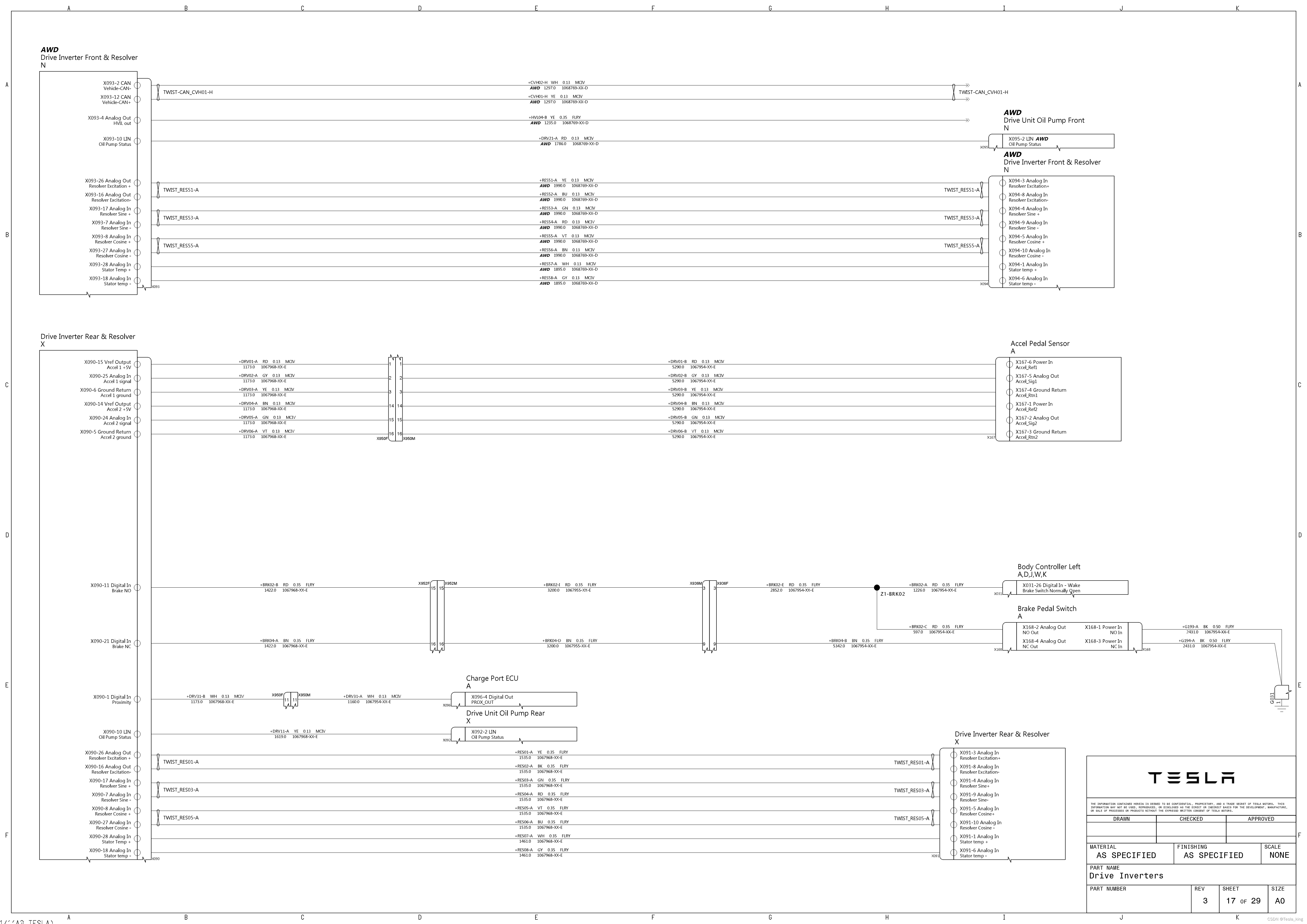 Tesla model 3 Schematic Diagram serialize（17-18/40）-CSDN博客
