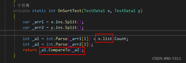 C# List.Sort排序 异常问题_either a value does not compare equal to itself, o-CSDN博客