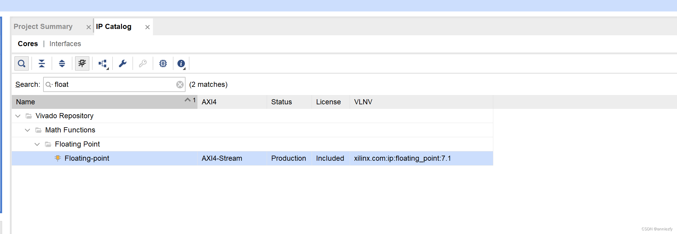 在Vivado中添加浮点类型IP核使用方法以及测试文件_vivado浮点数乘法器ip核-CSDN博客