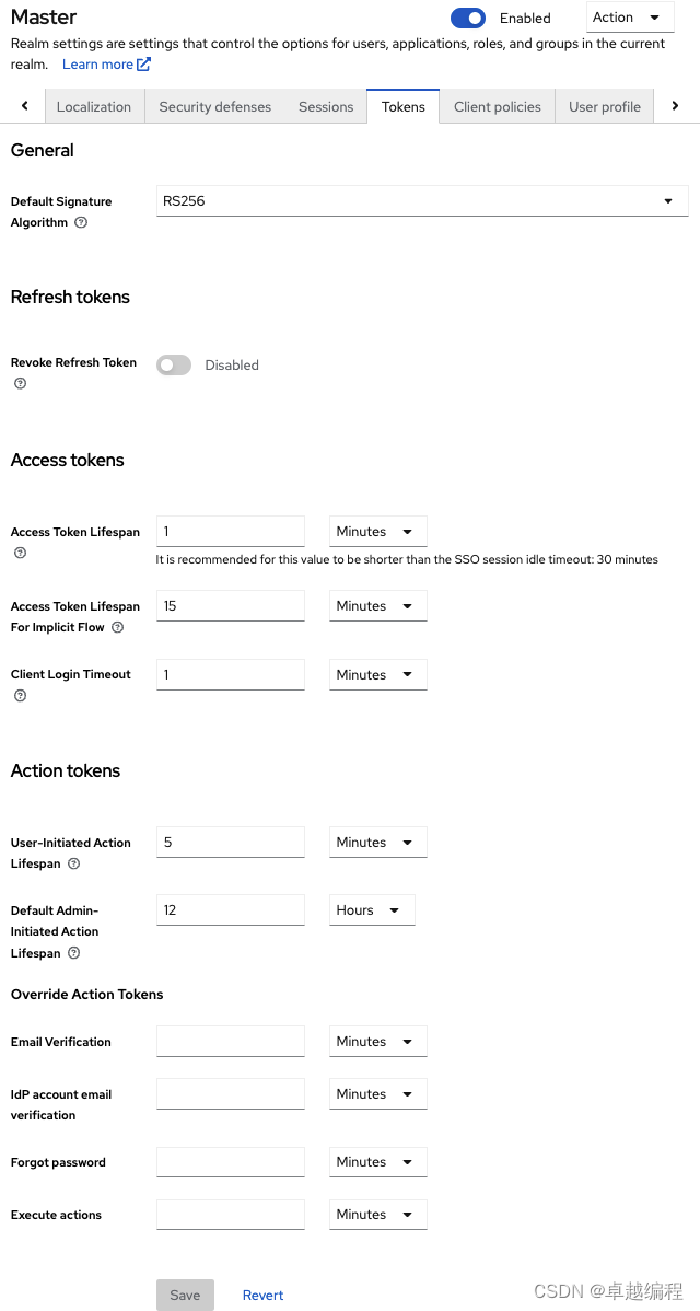Keycloak session和token配置经验总结-CSDN博客