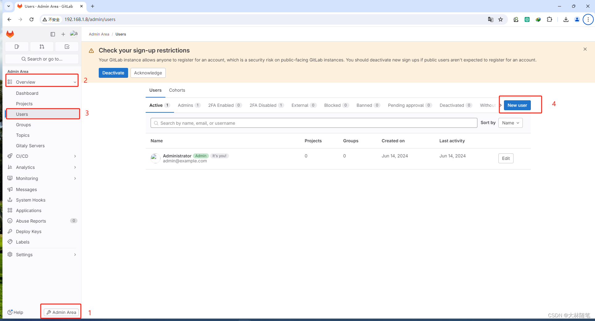 OPenEuler-22.03-X86安装GitLab_openeuler安装gitlab-CSDN博客