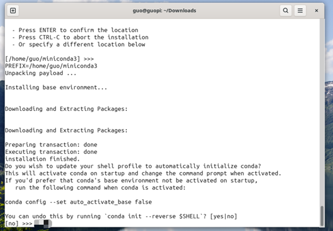 （树莓派Raspberry Pi 5系列文章）三、树莓派5安装python环境管理工具miniconda-CSDN博客