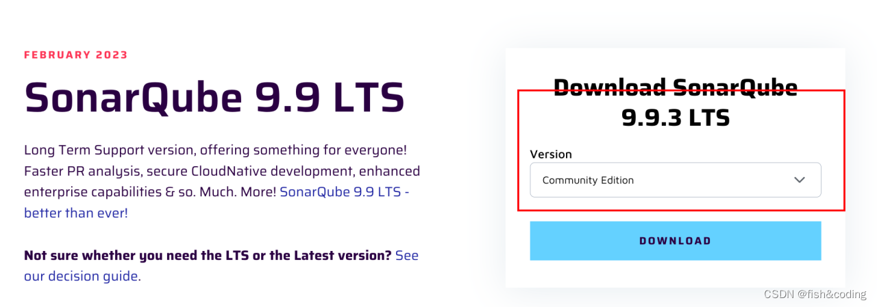 SonarQube ZIP Linux环境安装启动详细步骤_sonarqube历史版本下载-CSDN博客