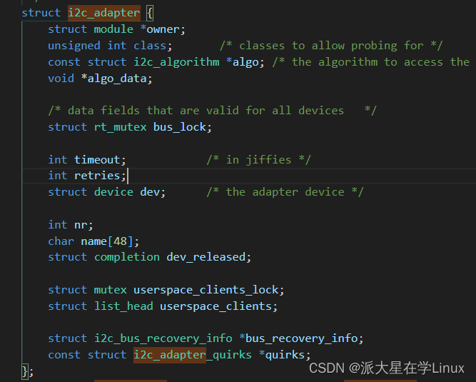 linux i2c驱动（二）重要的结构体与接口_linux i2c接口-CSDN博客