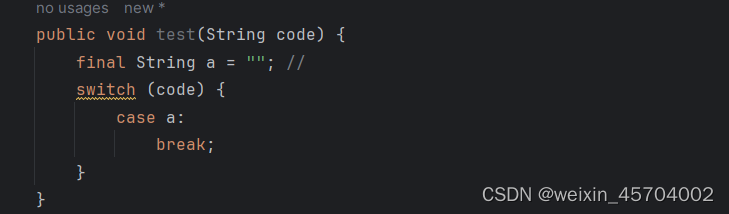 JAVA8在switch语句中使用枚举编译出错“Constant expression, pattern or null is required“，以及如何在switch中使用枚举的方案-CSDN博客