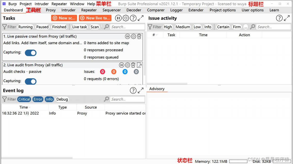 3-BurpSuit界面布局_brup suite窗口设置-CSDN博客