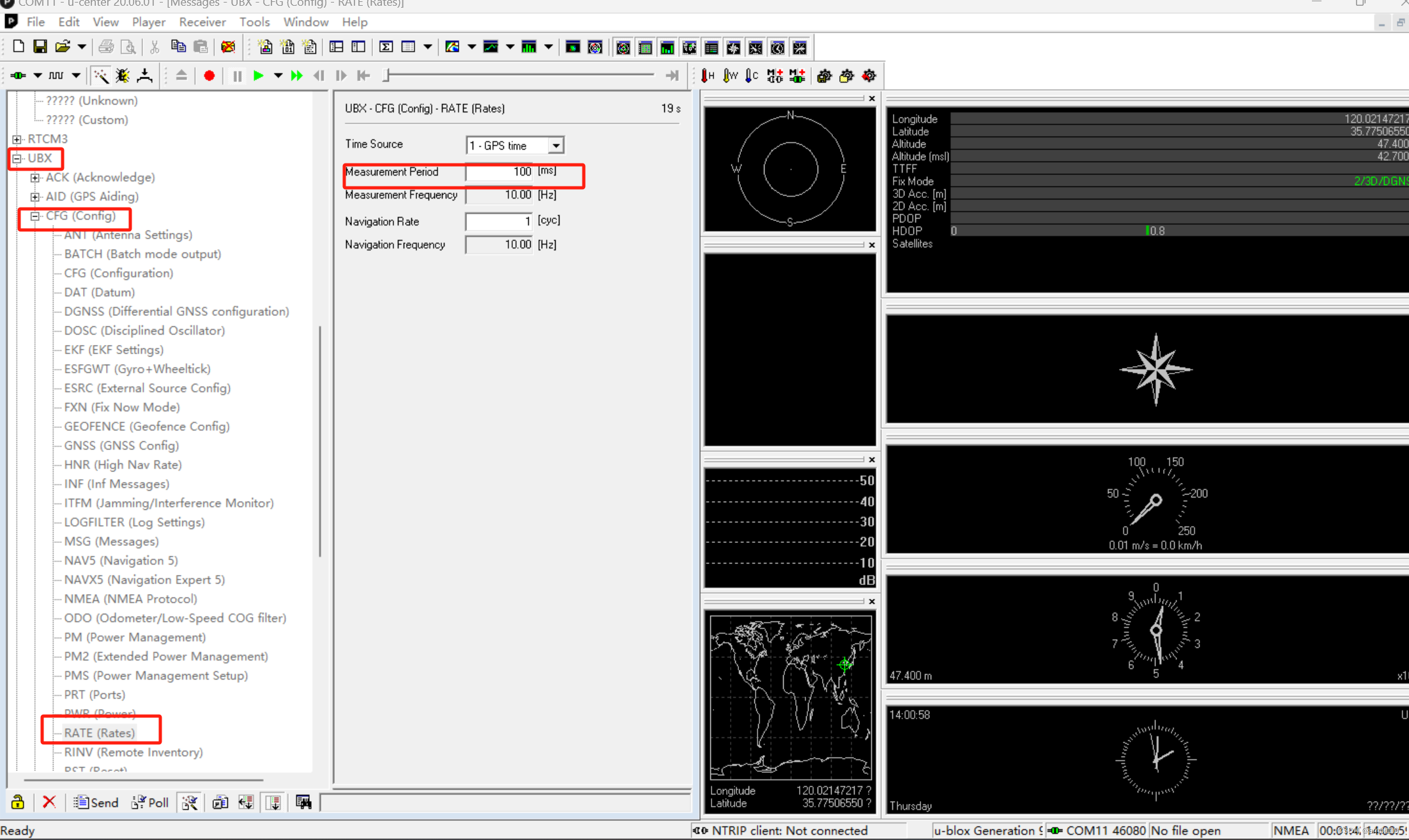 ublox C099-F9P改变GPS数据采集频率_ublox高采样率解码-CSDN博客