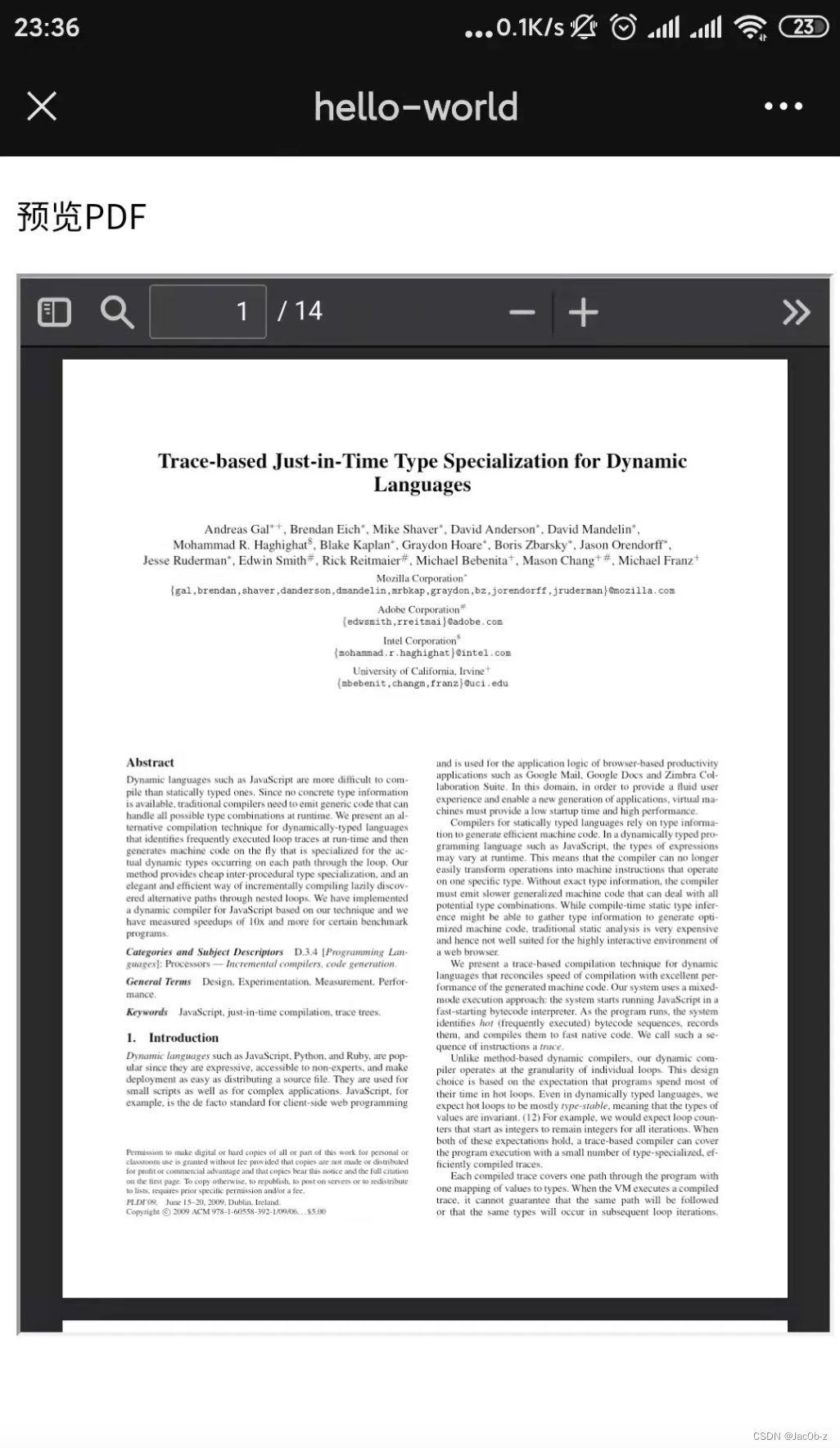 安卓端微信 H5 实现在线 PDF 预览_h5 pdf-CSDN博客