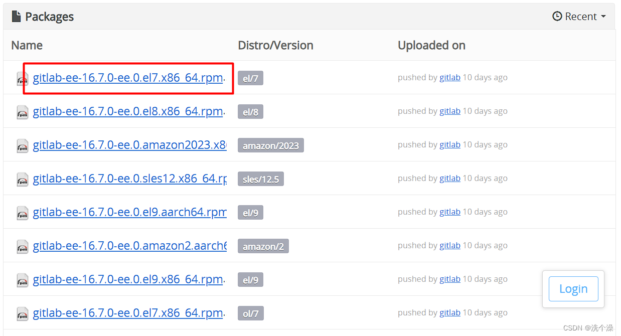 centos7 安装 gitlab-ee-16.9.3-ee_gitlab16 ee-CSDN博客