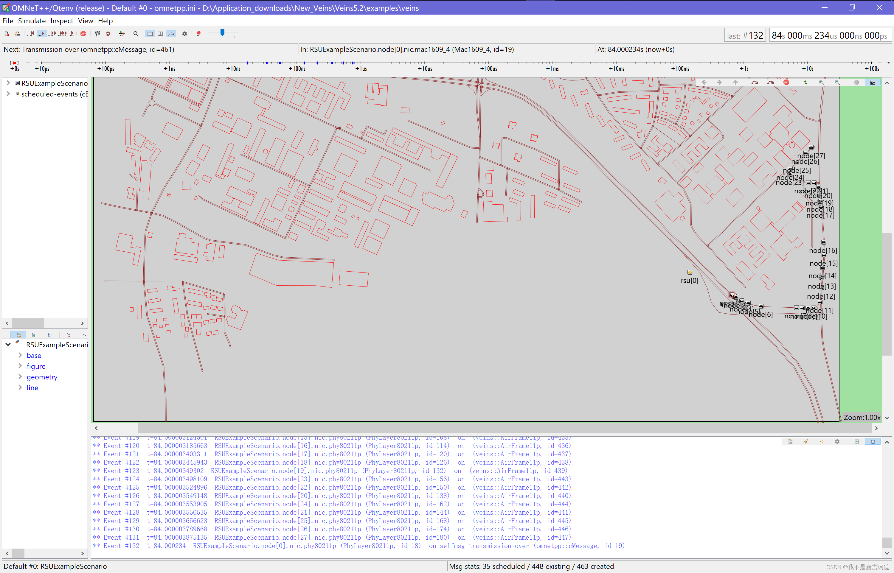 基于Veins（SUMO+OMNeT++)的混合交通流仿真_veins仿真-CSDN博客