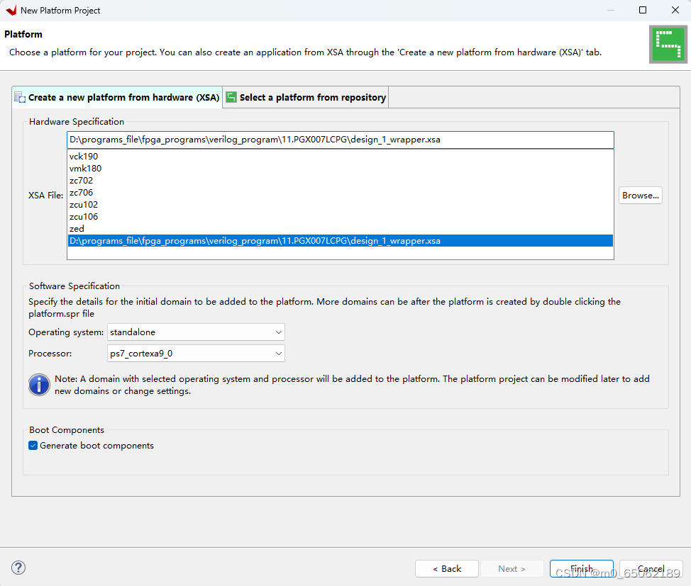xilinx ZYNQ vitis2022版纯PL代码，flash固化操作_xilinx sdk2022 vitis-CSDN博客