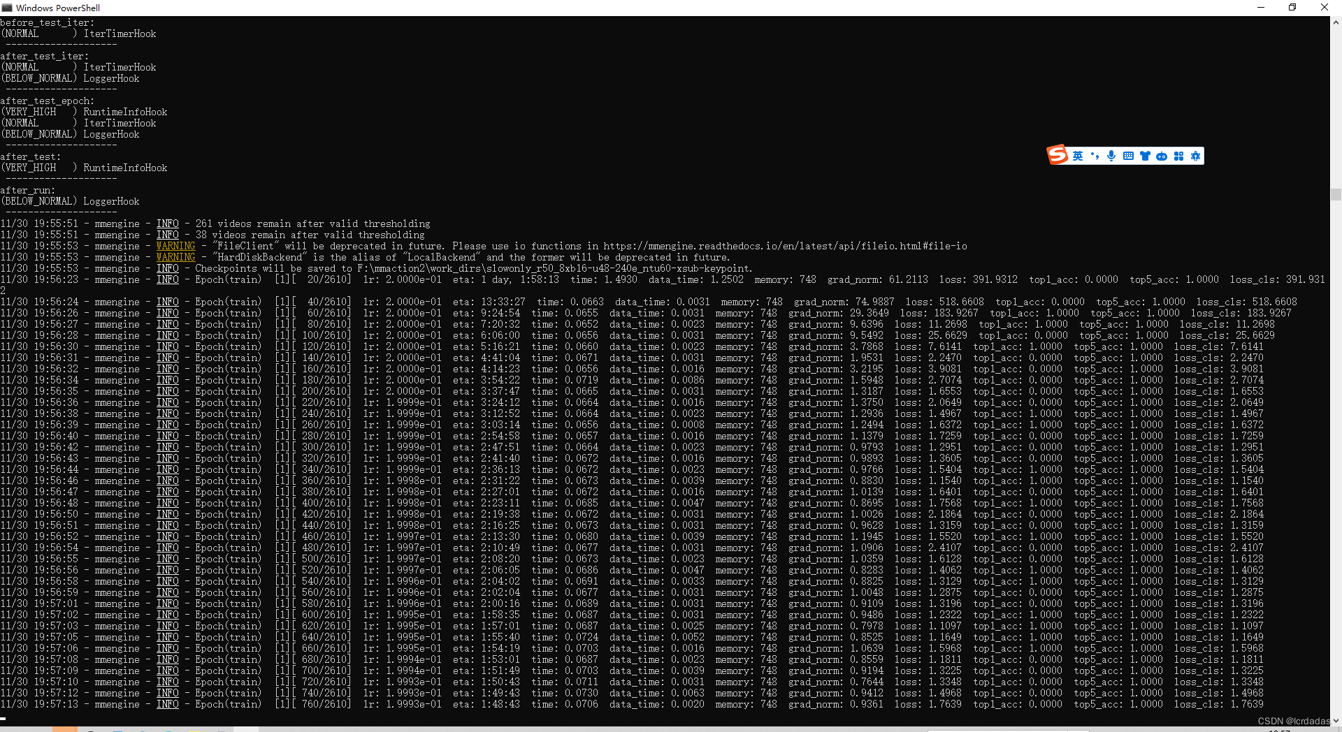 MMAction2使用PoseC3d训练自己的数据集（数据集构建+训练）_mmaction2训练自己数据集-CSDN博客