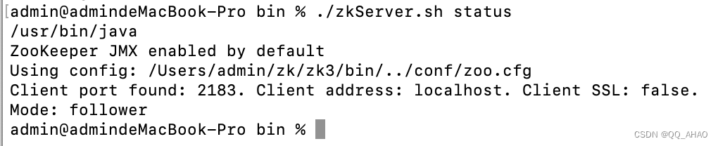 ZooKeeper 实战(一) 超详细的单机与集群部署教程（MacOS）_zk单机部署-CSDN博客
