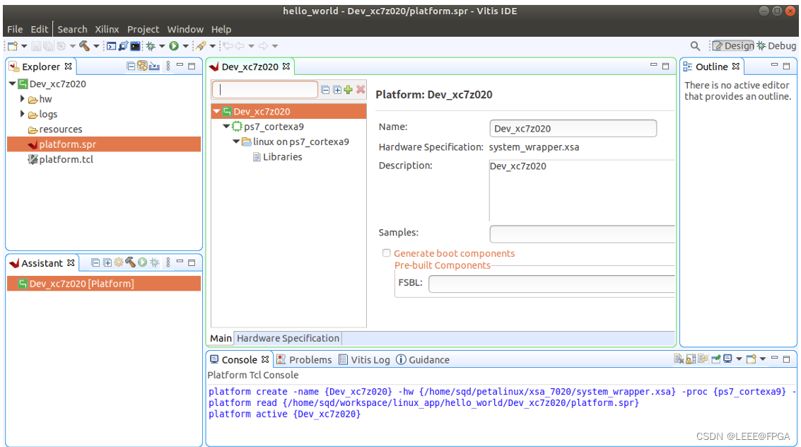 Vitis开发Linux应用_vitis linux-CSDN博客