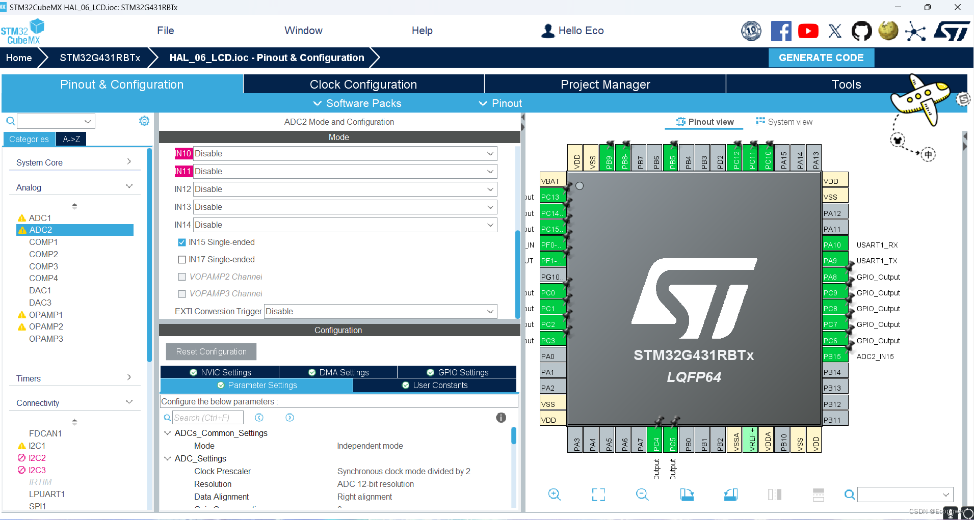 【蓝桥杯嵌入式】单通道ADC及上电校准_蓝桥杯嵌入式校准-CSDN博客
