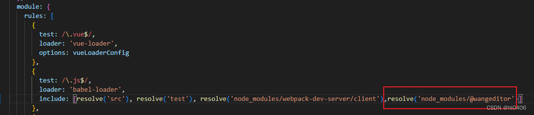 webpack3 报错 Error in ./node_modules/@wangeditor/editor/dist/index.esm.js_使用wangeditor打包报错-CSDN博客