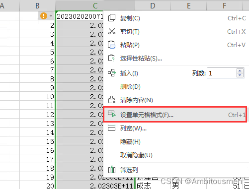 导出excel长数字科学计数法表示，设置单元格格式为文本，依然不能显示全文，双击单元格才能显示数字的问题excel科学计数法变文本必须双击单元格 Csdn博客