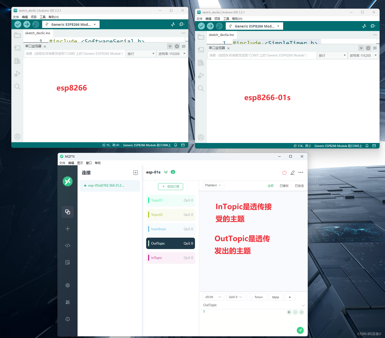 esp8266-01s实现串口mqtt透传_esp01s mqtt透传-CSDN博客