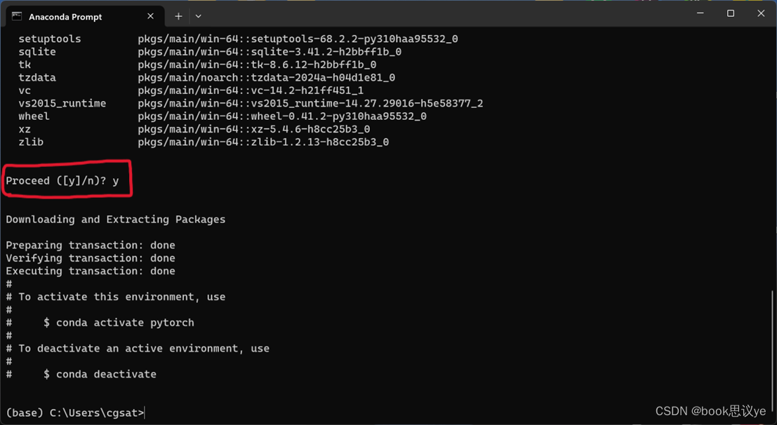 2024最新win11系统PyTorch安装CPU版（保姆级教程）_pytorch下载cpu版本-CSDN博客