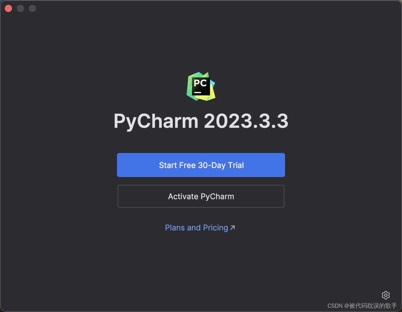 Mac Book m3Pro安装pycharm失败_mac m3pro系统python-CSDN博客