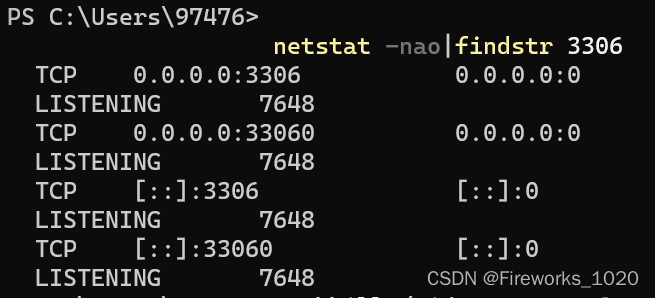 docker: exposing port TCP 0.0.0.0:3306-0.0.0.0:0: listen tcp 0.0.0.0:3306: bind: Only one usage ...