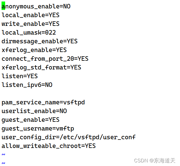 openEuler配置vsftpd服务_openeuler vsftpd-CSDN博客