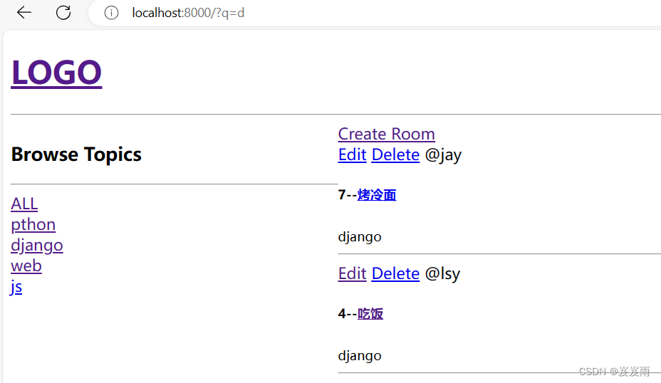 Python Django 7 Hour Course-CSDN博客