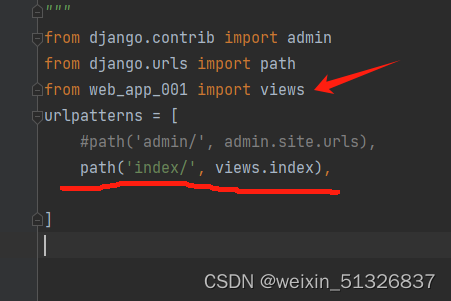 pycharm Community Django 简单笔记01--urls.py设置_pycharm中urls-CSDN博客