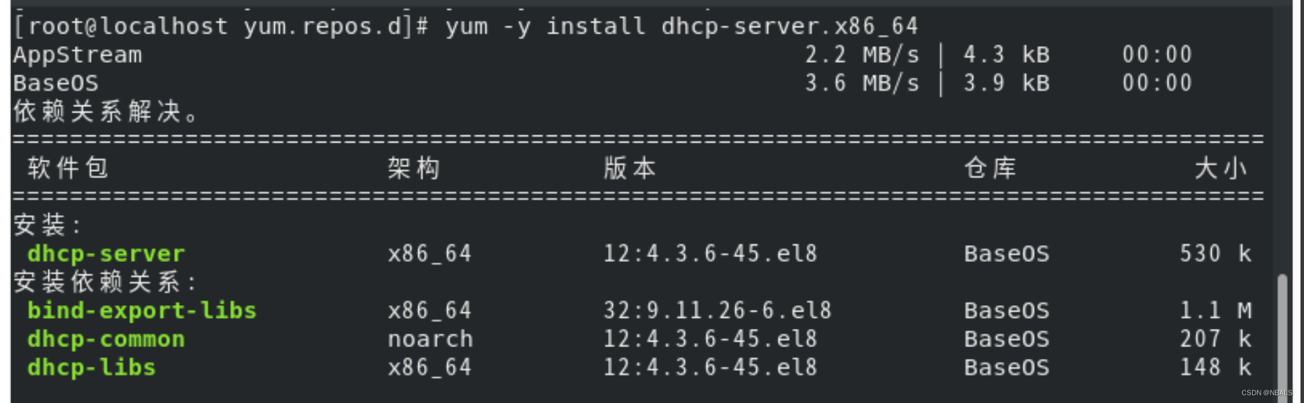 Linux centos8 dhcp服务器配置_centos8安装dhcp-CSDN博客