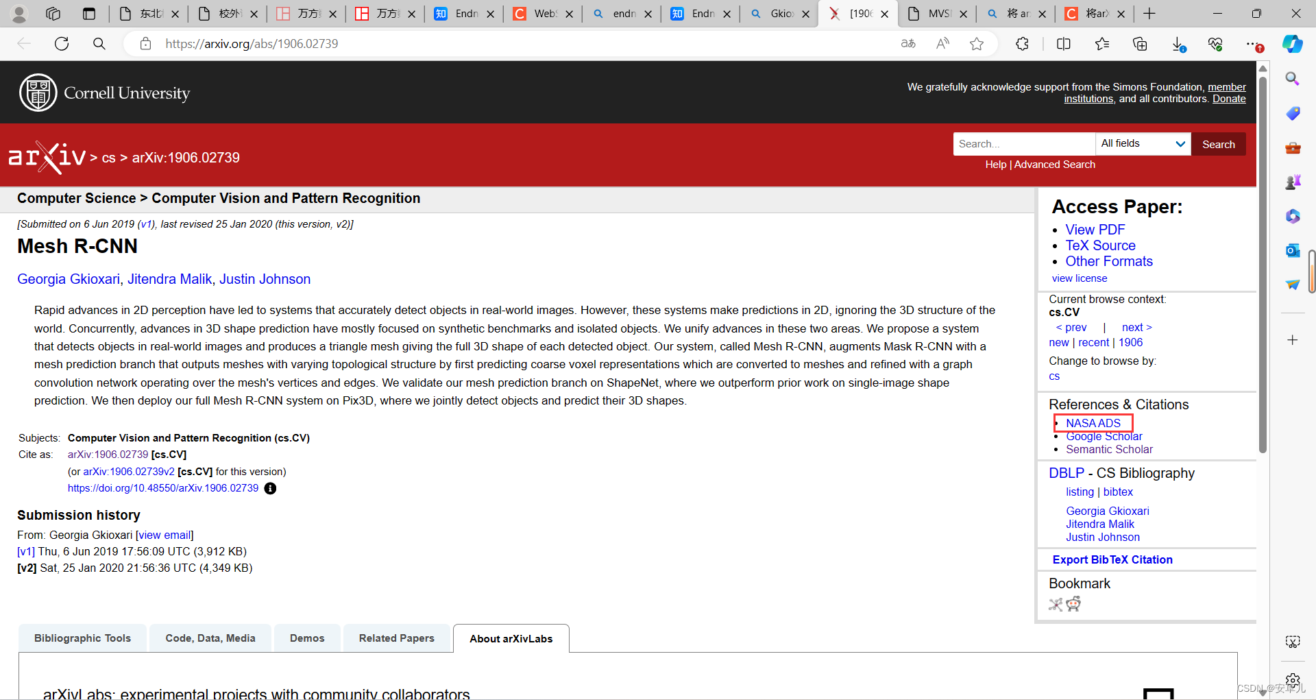 EndNote如何导入arXiv中的文献_arxiv endnote-CSDN博客