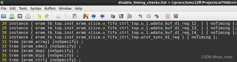 VCS时序后仿真——设置特定instance不做时序检查_后仿 某个信号 不做时序检查-CSDN博客