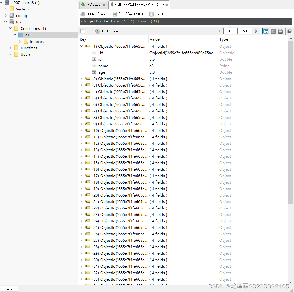 Mongodb分片集群 Csdn博客