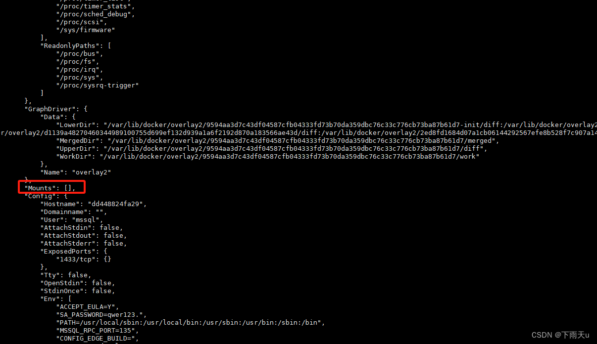 已运行的sql Sever Docker容器进行数据的挂载 Docker Sqlserver 挂载 Csdn博客