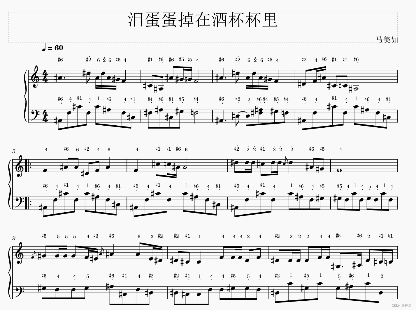 MuseScore简谱标注插件_musescore简谱插件-CSDN博客