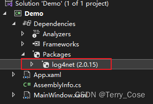 WPF使用log4net记录日志_wpf log4net-CSDN博客