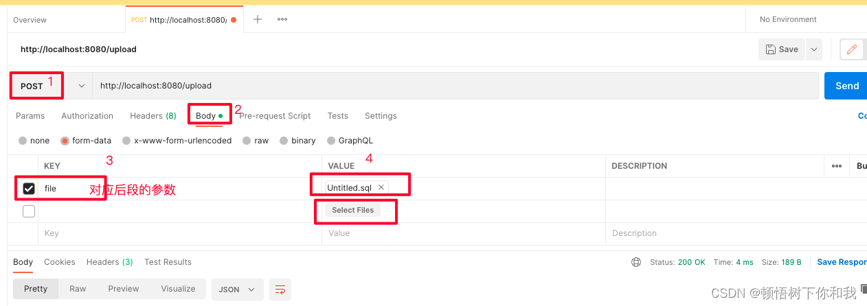 postman 使用MultipartFile 上传文件_postman multipartfile-CSDN博客