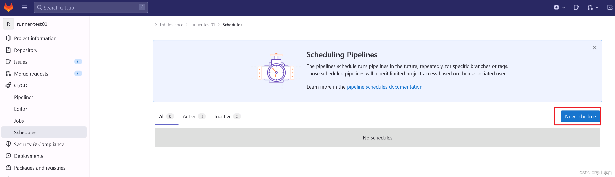 gitlab runner 安装、注册、配置、使用（Docker部署）-CSDN博客