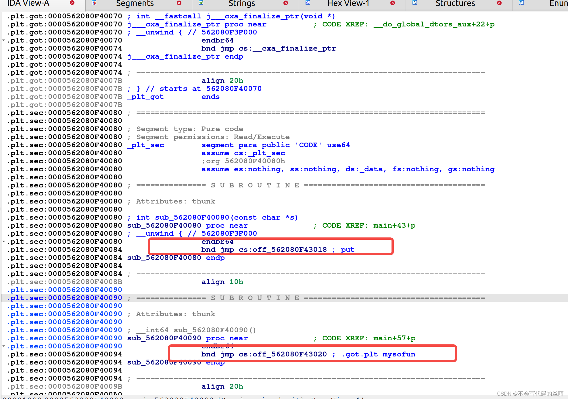 通过GDB学透PLT与GOT_gdb调试 got-CSDN博客