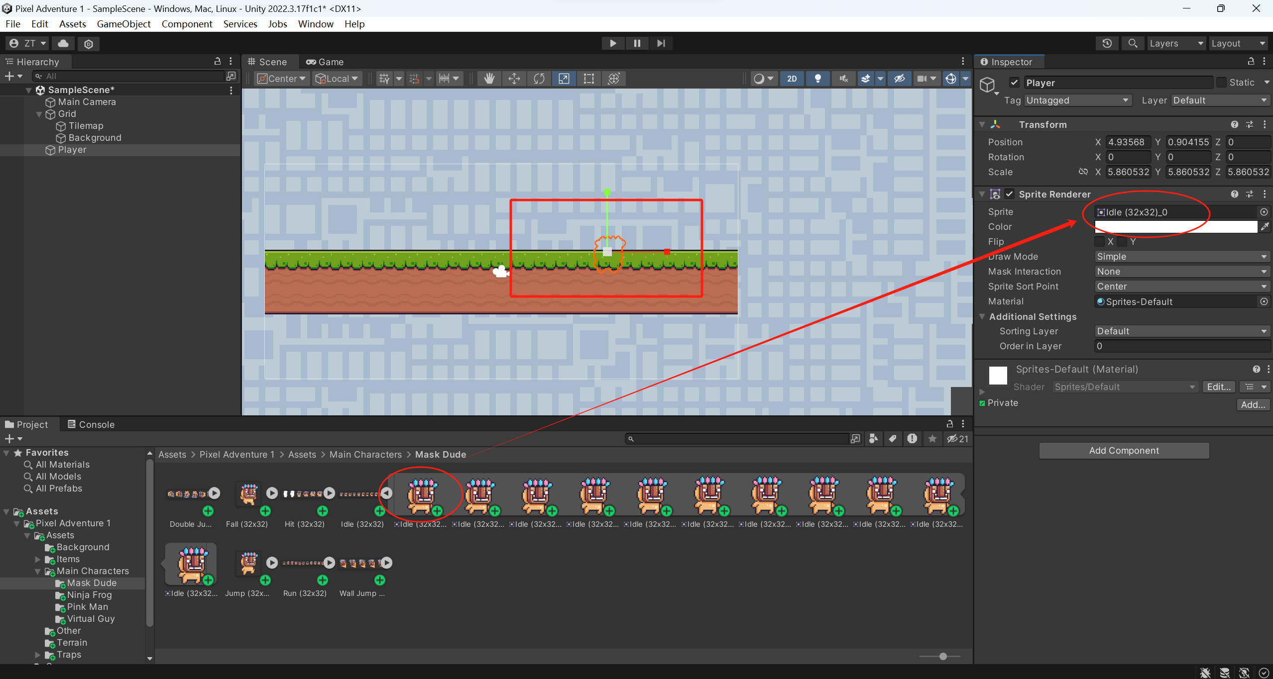 Unity入门实战（Pixel Adventure 1）- 3_getcomponent ().velocity=new vector3(0-CSDN博客