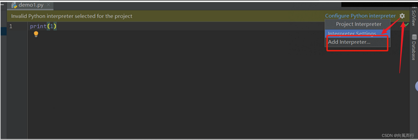 pycharm添加解释器-CSDN博客