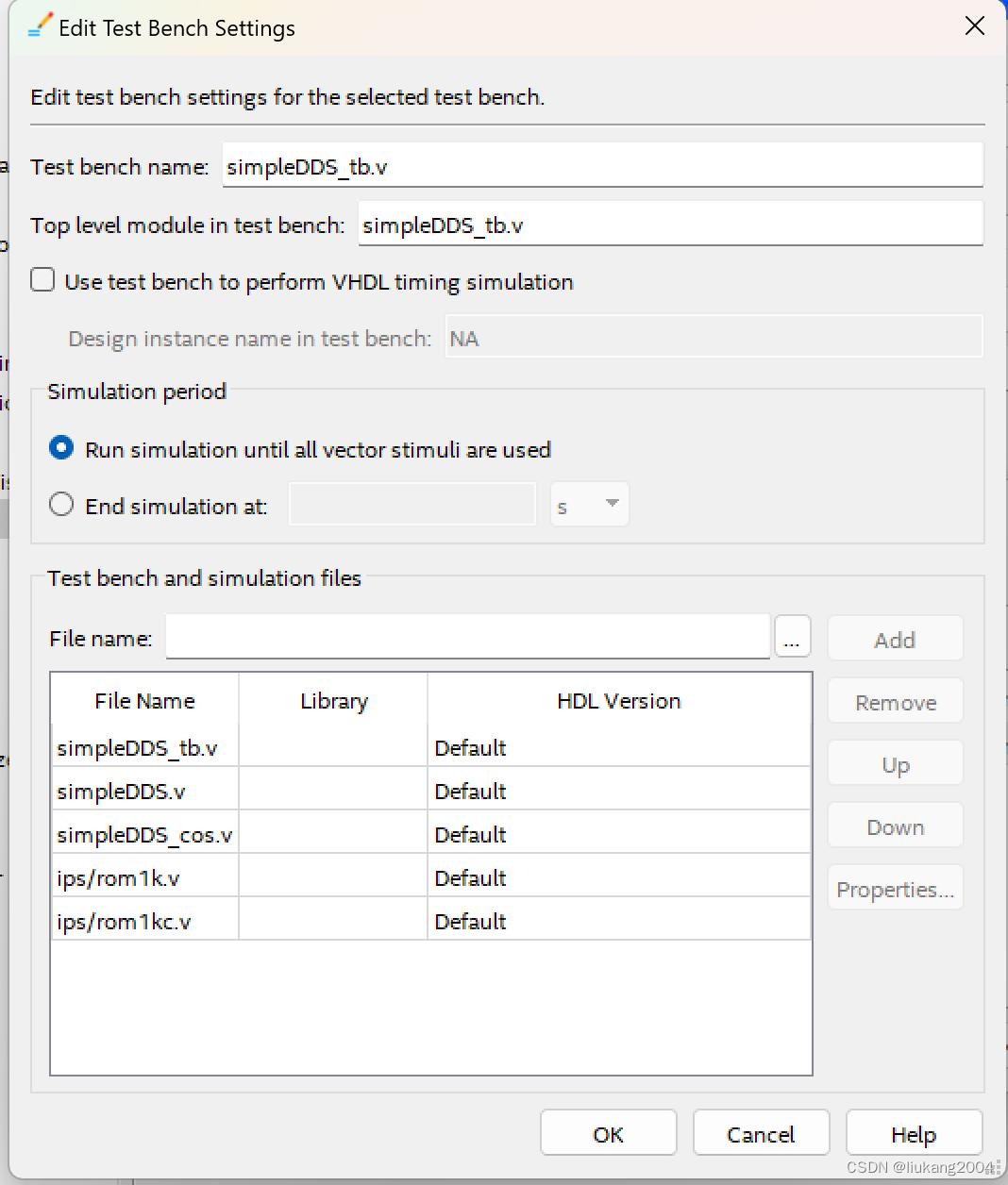 解决vsim19报错的方法，test bench与modelsim联合仿真_modelsim vsim-19-CSDN博客