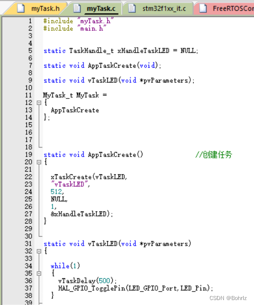 手动移植FreeRTOS和CubeMX生成FreeRTOS_stm32f103 cubmx freertos-CSDN博客